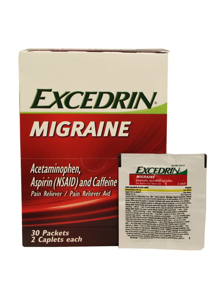 Excedrin Migraine 30 ct Dispenser