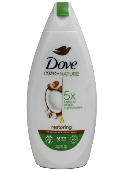 Dove Care by Nature 400 ml Body Wash - Restoring