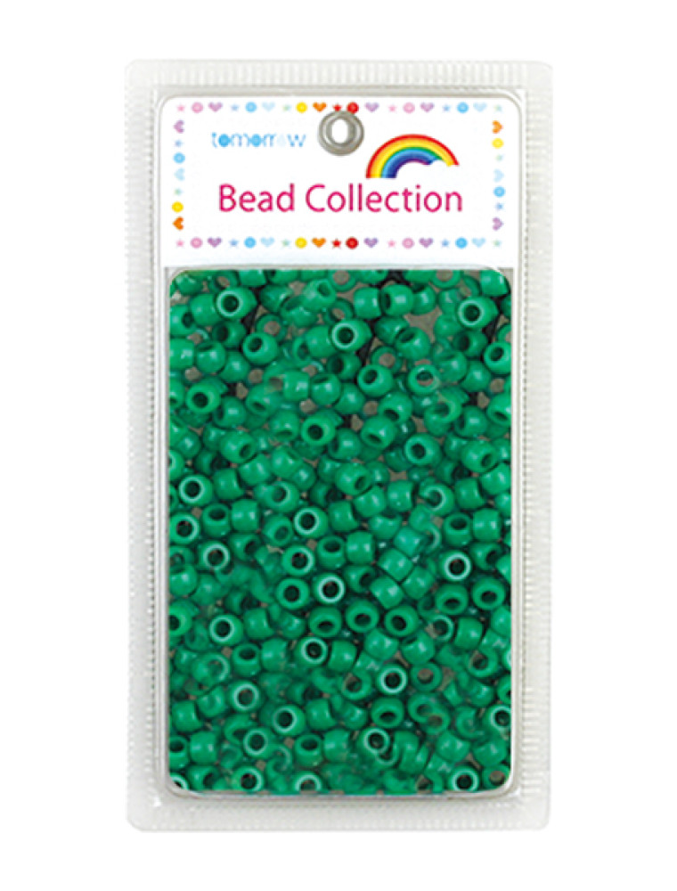 Hair Beads 500 ct - Green