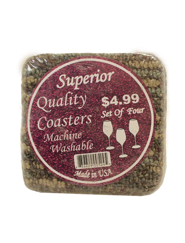 Superior Quality Coasters 4 pk